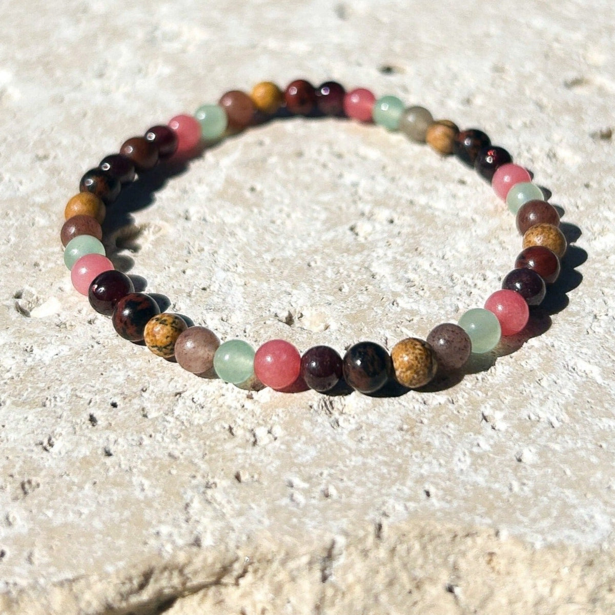 FOCUS Natural Gemstone Bracelet – Kumi Oils
